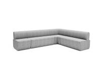 China Armless Modern Commercial Sofa Fabric Single Seat Modular Lounge Sofa For Home for sale