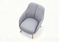 China Fabric Silicone Commercial Leather Lounge Chair High Back Ash Legs For Living Room for sale