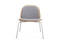 China Stackable Ash Commercial Lounge Chair High Stability Fabric Accent Chair for sale