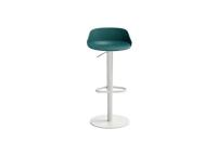 China Commercial Grey Modern Swivel Counter Stools 430 * 430mm For Coffee Shops for sale