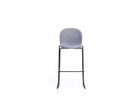 China Comfortable PP Fabric Bar Stool Corrosion Resistance Metal Frame For Hotel Lobby Bars for sale