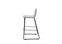 China Metal Frame Bar Stool And Table Indoor Upholstered Counter Chair Lounge Bar Restaurant for sale