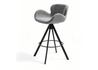 China Swivel Bar Stool And Table Upholstered Commercial Bar Stool Bentwood Metal Legs For Bistro for sale