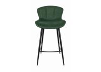 China Fabric PU Bar Stool And Table Upholstered Counter Chair Metal Base For Executive Lounge for sale