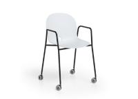 China Minimalist Silhouette Stackable Training Room Chairs Ergonomics Comfortable for sale