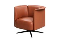 China Fabric Silicone Leather Lounge Chair Single Seater Comfortable For Hotel Office for sale
