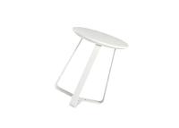 China Round Wood Top Small Nesting Coffee Table High Stability With Metal Base for sale