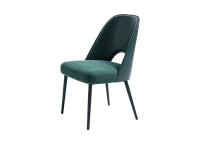 China Firm Microfiber Leather Restaurant Dining Chair Fabric Cushion For Premium Lounge for sale
