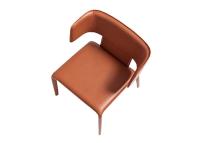 China Modern Wrapped Firm Microfiber Leather Dining Chair For Restaurant Hospitality for sale