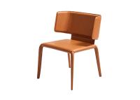 China Modern Wrapped Firm Microfiber Leather Dining Chair For Restaurant Hospitality for sale