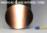 China Superior Shape Memory Special Alloys Nitinol Tube for sale