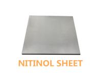 China High Plasticity Special Alloys Nitinol Sheet / Strip for sale