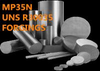 China Excellent MP35N R30035 Corrosion Resistant Alloys Ultrahigh Tensile Strength for sale