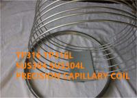 China TP316 / SUS316L Corrosion Resistant Stainless Steel Capillary Good Welding Performance for sale