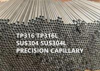 China TP316 / SUS316L Corrosion Resistant Stainless Steel Capillary Good Welding Performance for sale
