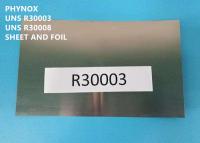 China Cobalt base alloy Phynox alloy UNS R30003, R30008 for medical for sale