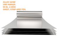 China Enhanced Fatigue Resistant Alloy 625M Sheet / Strip / Foil For Aerospace Exhaust for sale