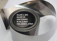 China L-605 / UNS R30605 High Performance Alloys , High End Special Alloys For Medical Implant Device for sale
