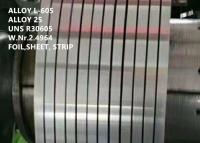 China L-605 / UNS R30605 High Performance Alloys , High End Special Alloys For Medical Implant Device for sale