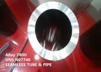 China 740H / UNS N07740 High Performance Superalloy , Special Alloys Semless Tube And Pipe for sale
