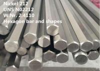 China Nickel Based Special Alloys For Electronic Nickel 212 / UNS N02212 Sheet / Strip / Wire for sale