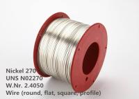 China Nickel 270 / UNS N02270 High End Special Alloys Foil / Wire For Electronic Part for sale