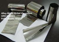 China Alloy 80/20 Nickel Chromium Special Alloys For Electronic With Good Oxidation Resistance for sale