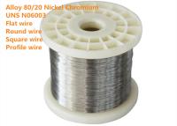 China Alloy 80/20 Nickel Chromium Special Alloys For Electronic With Good Oxidation Resistance for sale