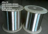 China UNS K93600 / W.Nr.1.3912 Nickel Iron Alloy Good Ductility For Laser Component for sale