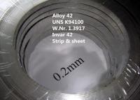 China K94100 / Invar 42 Nickel Iron Special Alloys For Automotive With Curie Temperature 360℃ for sale