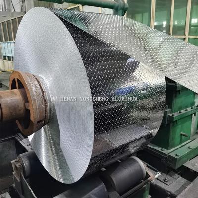 China Embossed Aluminium Diamond Sheet 1060 3003 5052 Tread Plate 0.5-200mm Thickness for sale