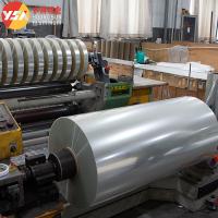China 0.012mm Clear Transparent PET Polyester Film for Flexible Duct 52mm Core for sale