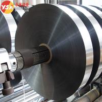China AL/PET/AL Laminated Double Sided Aluminum Foil 20-90mm for HVAC Duct Insulation for sale