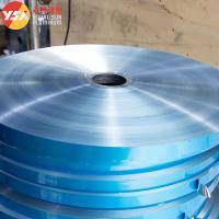 China Blue 9mic 23mic AL+PET Aluminum Plastic Laminated Film Single Side for Cable Shielding for sale