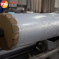 China AL PET PVC Wood Grain Insulation Laminating Film 76mm ID 28-90mm Width Thermal Barrier for sale