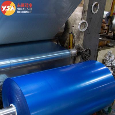 China AL/PET/EMAA Single Self-Adhesive Cable Shielding Mylar Laminated Film 0.023mm EMAA 0.006mm AL for sale