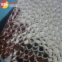 China Mirror Polished Reflective Embossed Aluminum Tread Plate 3mm 4mm 1100 3003 5083 6061 for sale