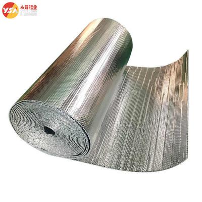 China Reflective Aluminium Bubble Foil Insulation Air Cell Thermal Soundproof Material 4mm 8mm for sale