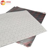 China Aluminum Foil Honeycomb Greaseproof Paper Burger Wrapping Sheets 25x35 cm for sale