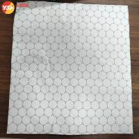 China Aluminum Foil Honeycomb Greaseproof Paper Burger Wrapping Sheets 25x35 cm for sale