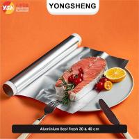 China 30cm Air Fryer Aluminum Foil Roll 8011 Non-Stick Baking Paper 0.016mm for sale