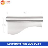 China 200 Sq Ft Aluminum Foil​ 0.014mm X 30cm X 61m Foil Roll Wrappers for sale