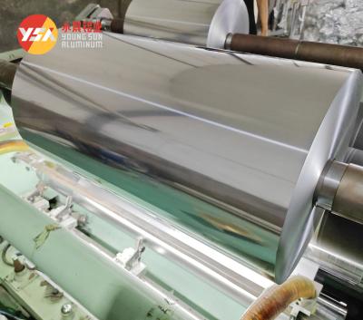 China 8011 O Temper Yogurt Cover Aluminum Foil 0.012-0.1mm Thickness Antibacterial Safety for sale