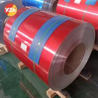 China 0.36mm Color Coated Aluminum Coil for Roofing Corrosion Resistant 3009 Alloy for sale