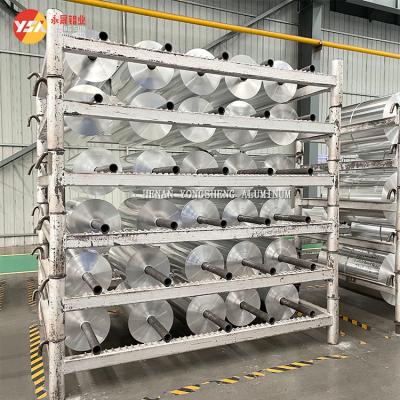 China 8011 0.006mm Double Zero Aluminum Foil for High End Food Packaging 6 Micron Thickness for sale