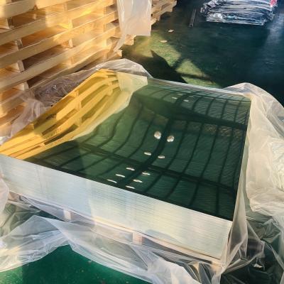 China 1070 Industrial Pure Aluminum Mirror Sheet 86-93% Reflectivity Custom Length Width for sale