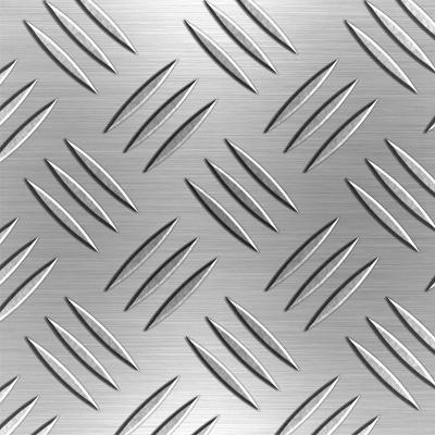 China 1050 3003 4x8 Aluminum Diamond Plate Sheets Anti Slip Embossed Sheet 0.12-1.2mm for sale