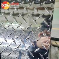 China 1060 Aluminum Tread Plate 0.8mm-10mm Thickness 4x8 Diamond Plate for Industrial Applications for sale
