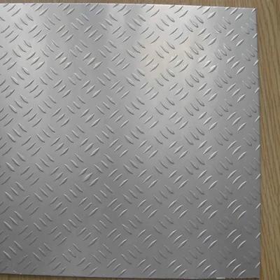 China 3 Bars Aluminum Tread Plate Sheet T351-T851 100mm-2200mm Width 0.8-8mm Thickness for sale