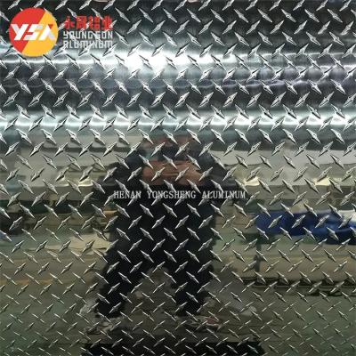 China Mirror Aluminum Checker Plate Sheet 0.2mm-150mm Thickness with Diamond Tread Pattern for Industrial Flooring for sale